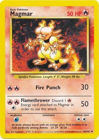 Magmar #36 Prices | Pokemon Base Set | Pokemon Cards
