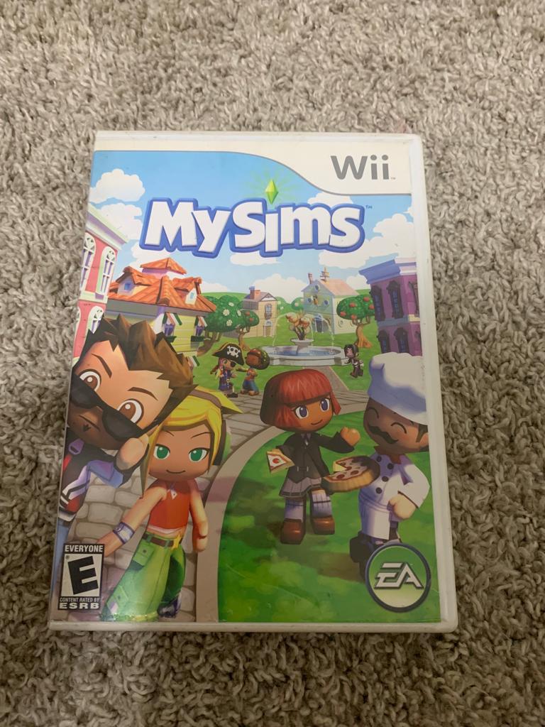 MySims | Item, Box, and Manual | Wii
