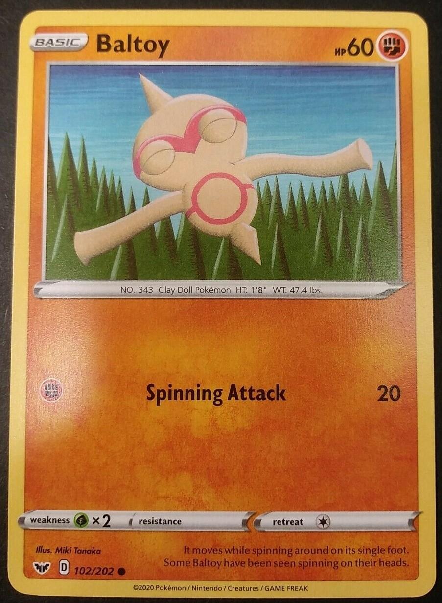 Baltoy #102 Prices | Pokemon Sword & Shield | Pokemon Cards