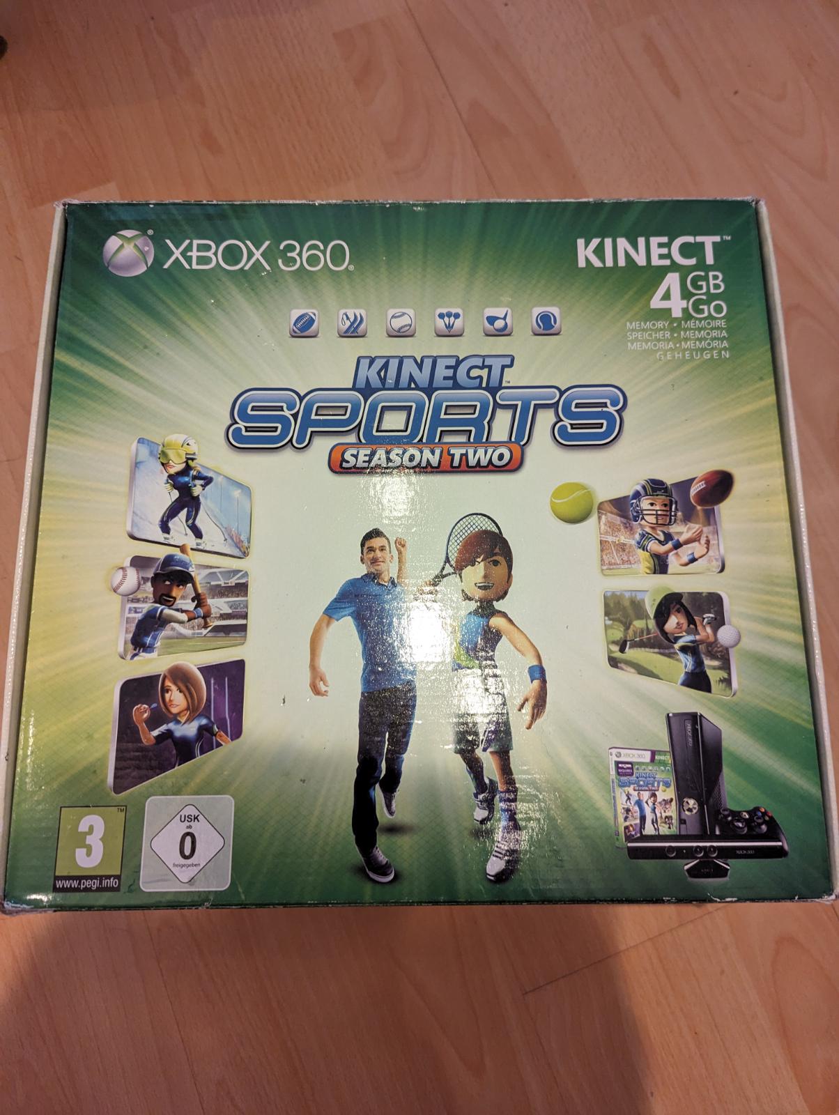 Microsoft Xbox 360 Slim [Kinect Sports Season 2 Bundle] Prices PAL Xbox ...