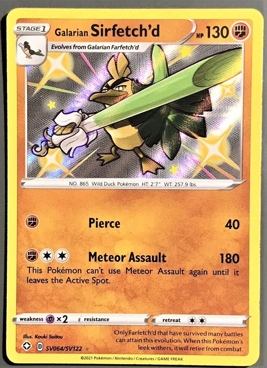 Galarian Sirfetch'd #SV064 Prices | Pokemon Shining Fates | Pokemon Cards