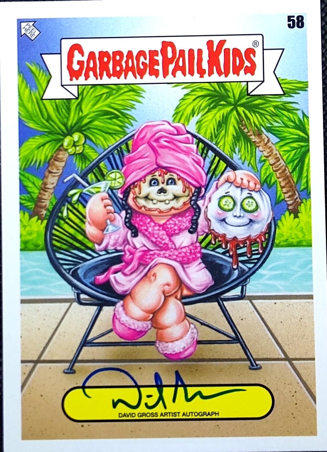 Mask Off MADDIE [Autograph] #58 Prices | Garbage Pail Kids Go on ...