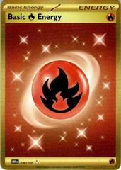 Fire Energy #230 Prices | Pokemon Obsidian Flames | Pokemon Cards