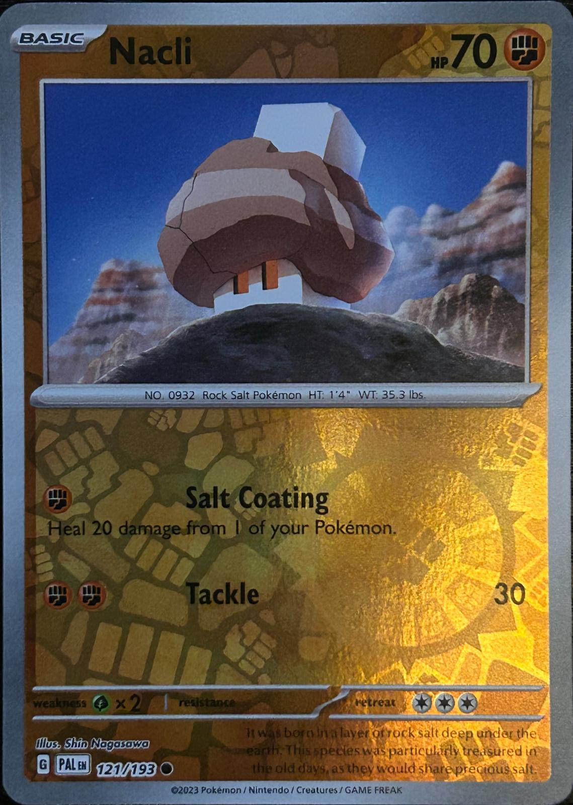 Nacli [Reverse Holo] #121 Prices | Pokemon Paldea Evolved | Pokemon Cards