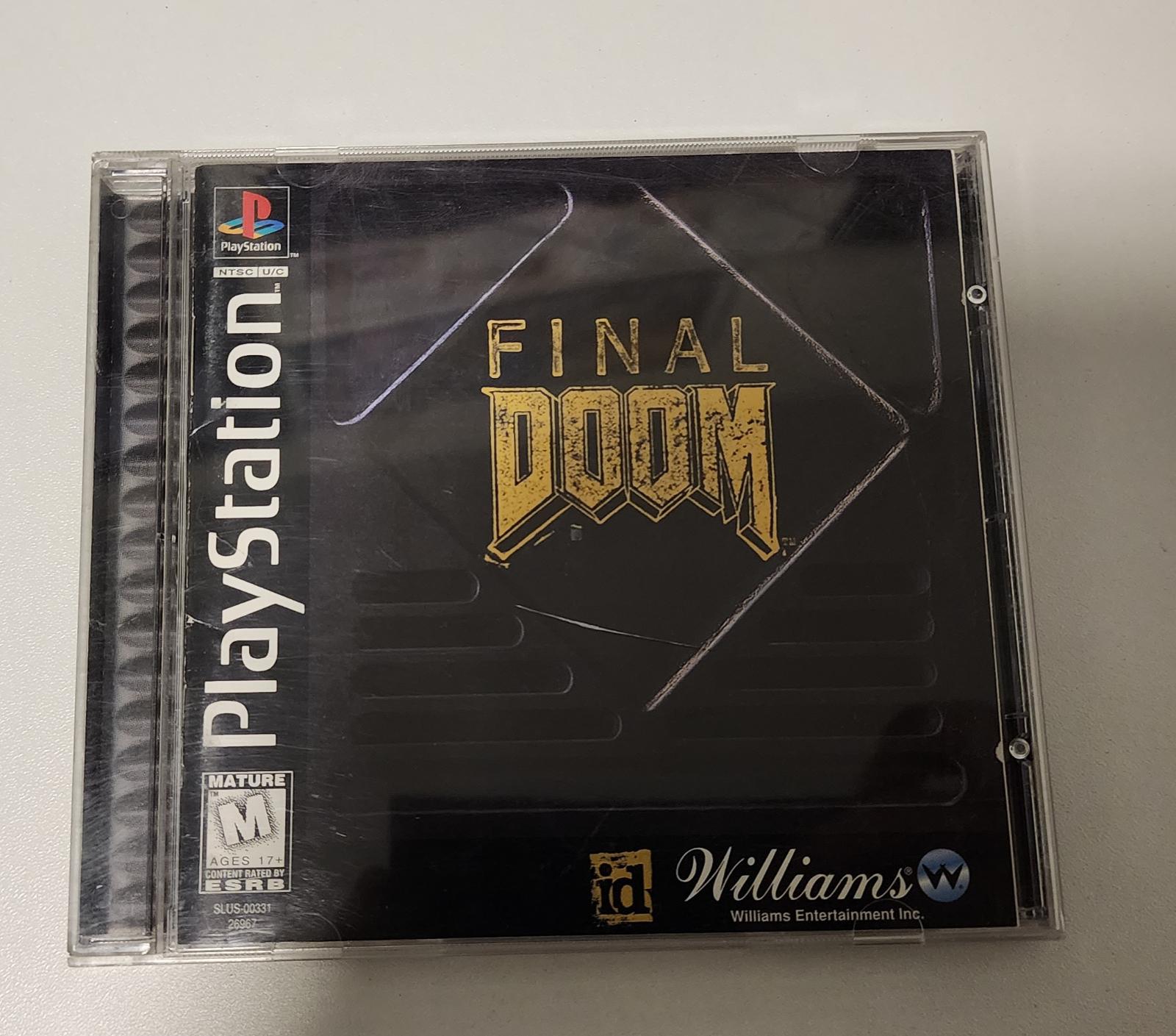 Final Doom | Item, Box, and Manual | Playstation