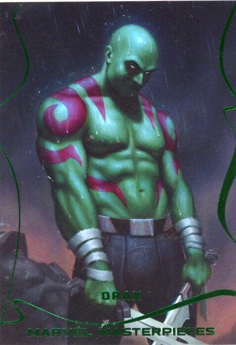 Drax [Green Foil] #4 Prices | Marvel 2022 Masterpieces | Marvel Cards