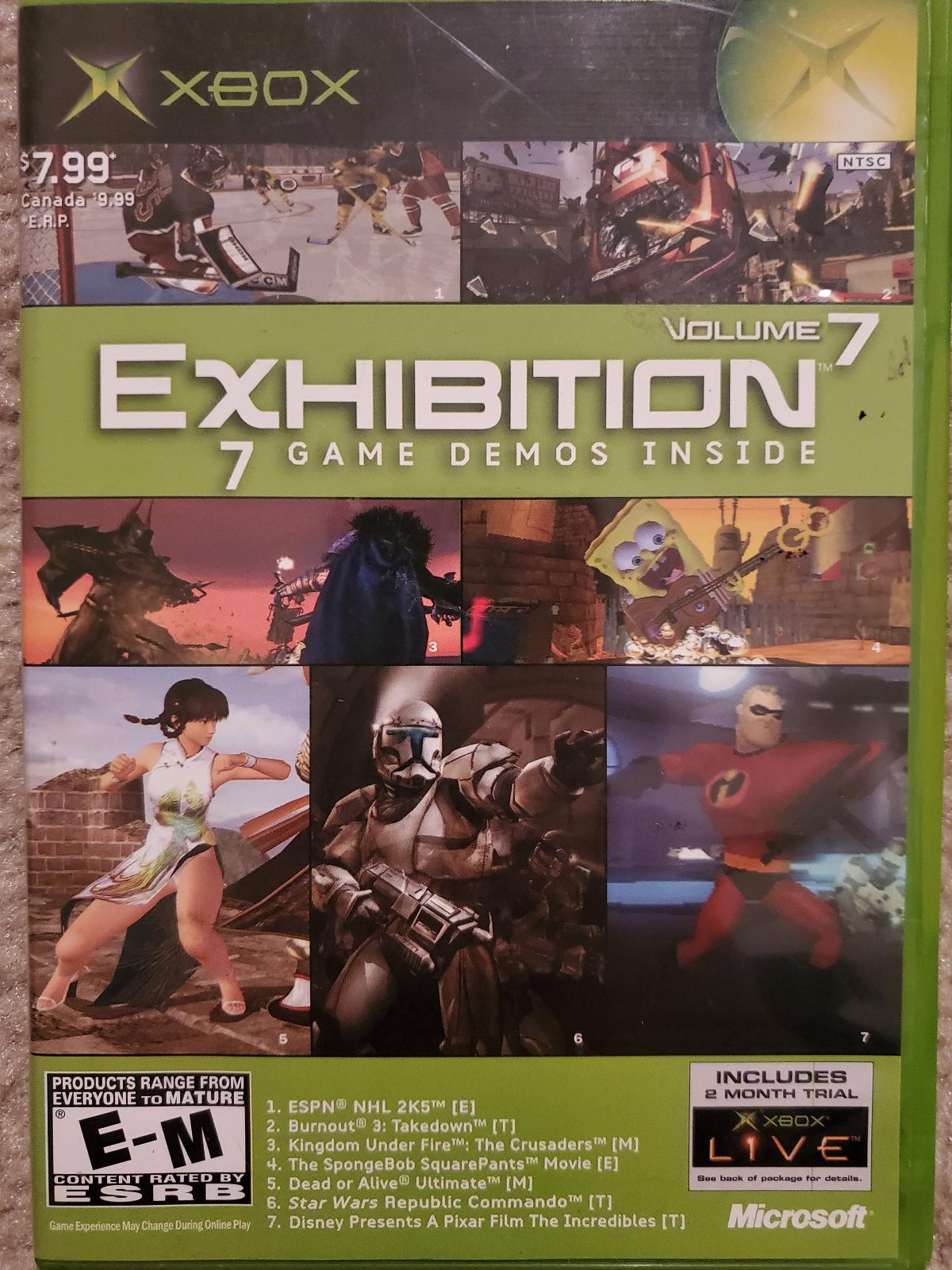 Exhibition Volume 7 Prices Xbox | Compare Loose, CIB & New Prices