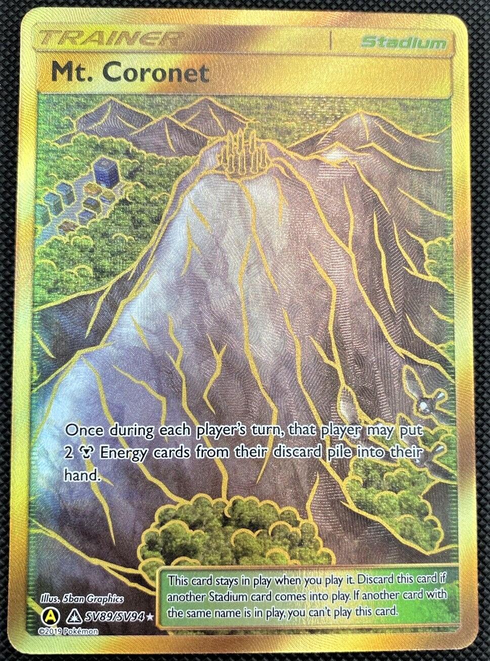 Mt. Coronet #SV89 Prices | Pokemon Hidden Fates | Pokemon Cards