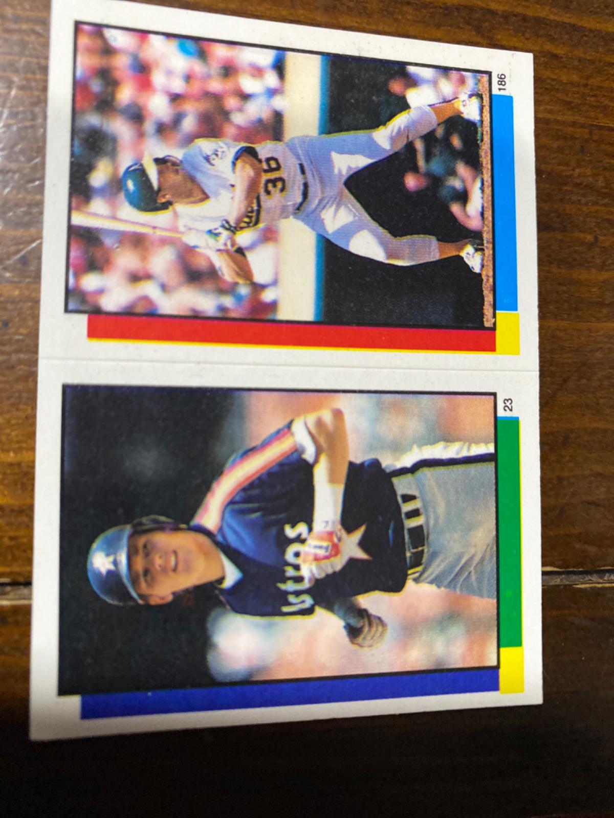 Rock Raines, Biggio , Steinbach #18 Prices | 1990 Topps Stickercard ...