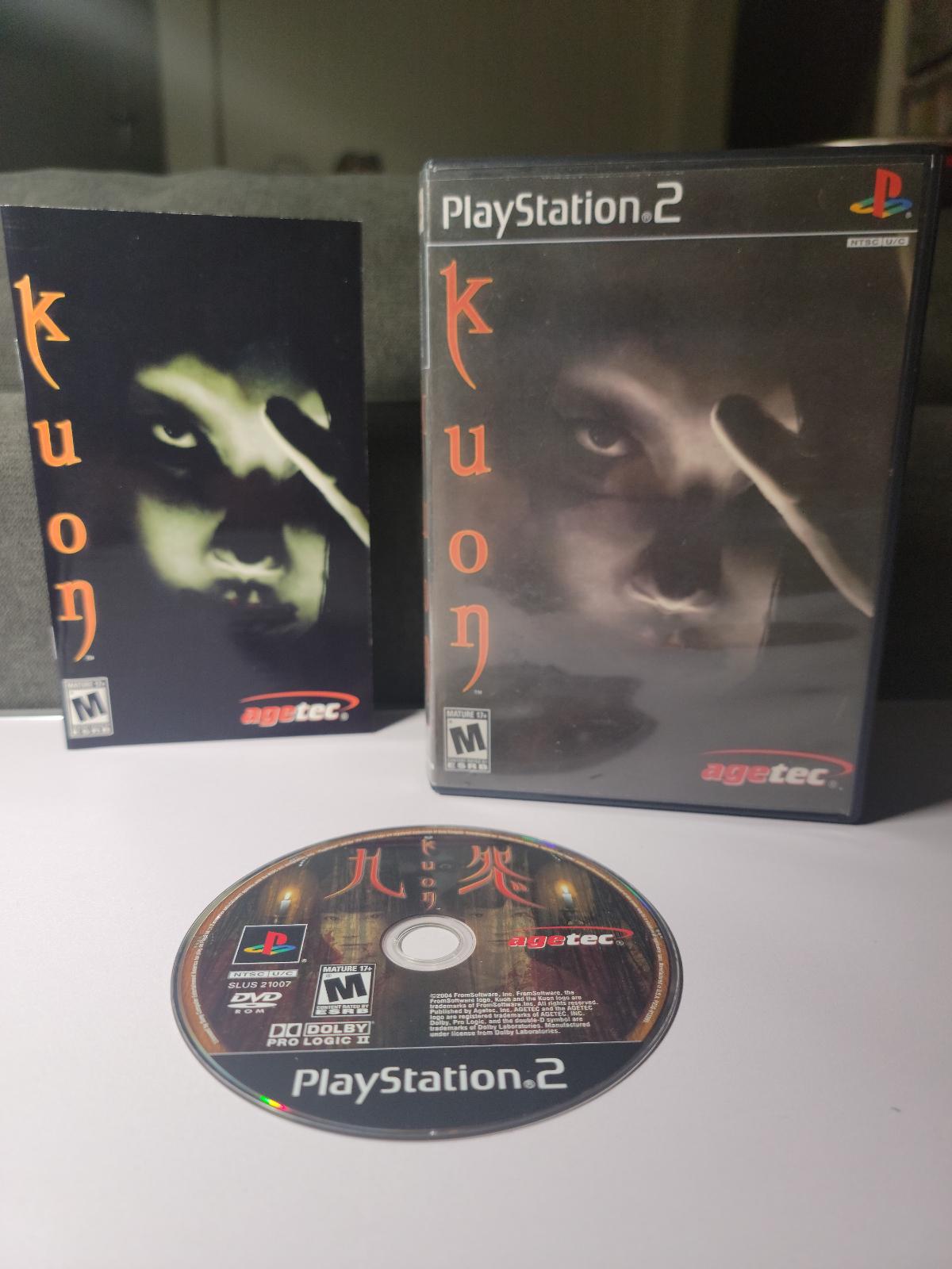Kuon | Item, Box, and Manual | Playstation 2