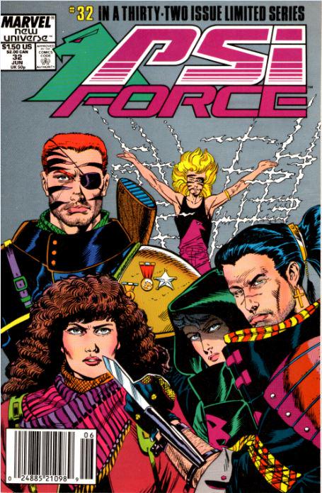 PSI-Force #32 (1989) Prices | Psi-Force Series