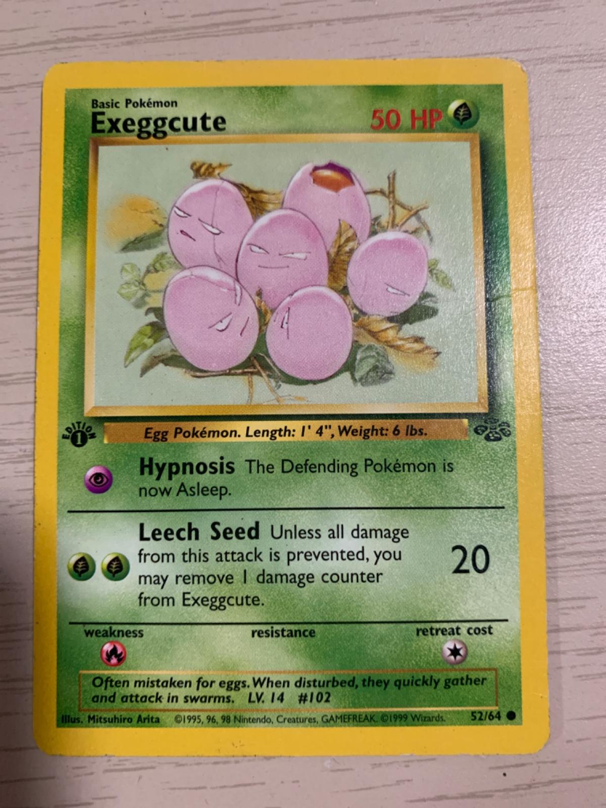Exeggcute [1st Edition] | Ungraded | Pokemon Jungle