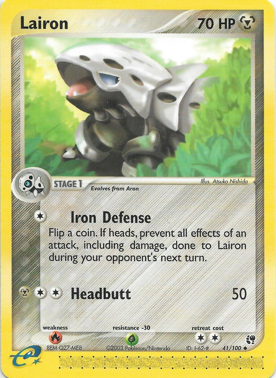 Lairon #41 Prices | Pokemon Sandstorm | Pokemon Cards