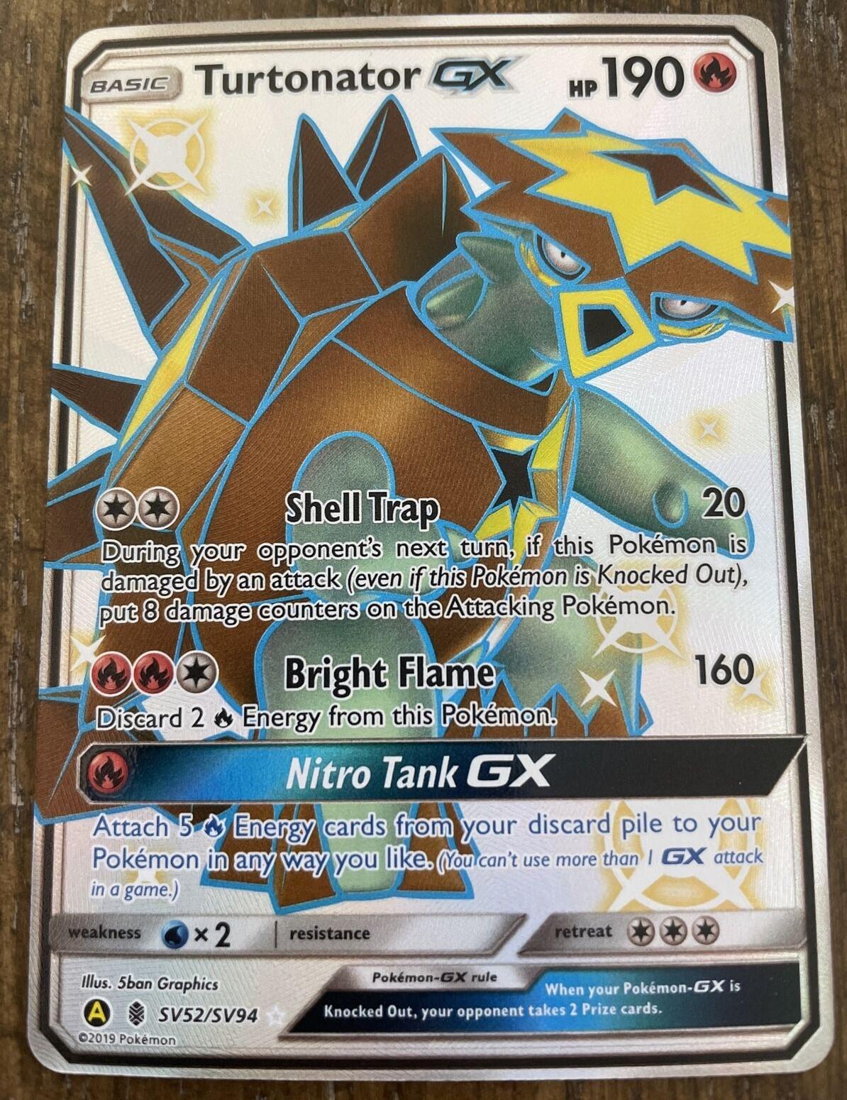 Turtonator GX #SV52 Prices | Pokemon Hidden Fates | Pokemon Cards