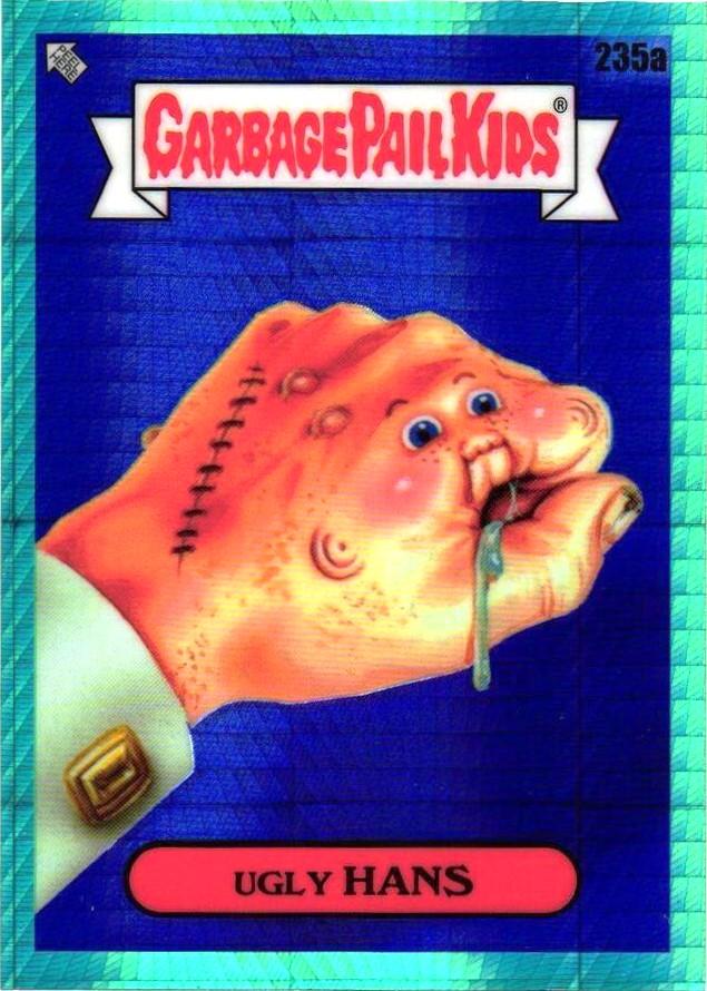 Ugly HANS [Aqua Prism] #235a Prices | 2023 Garbage Pail Kids Chrome ...
