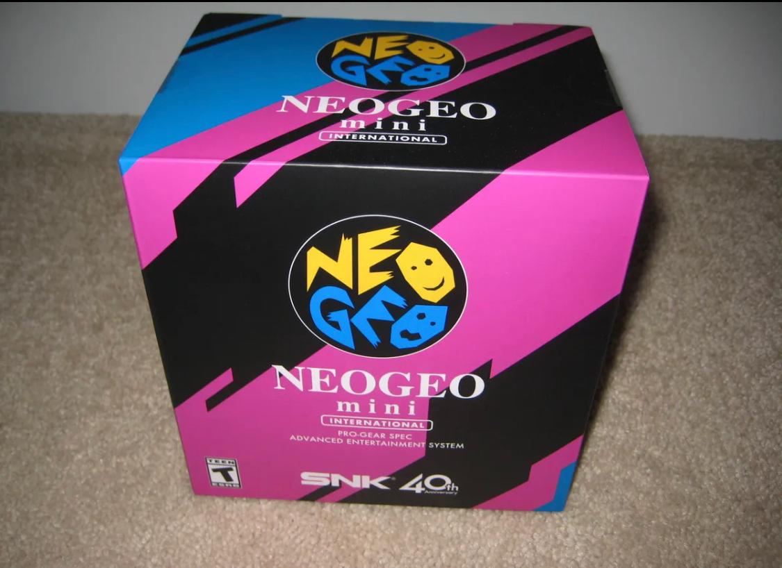 Neo Geo Mini International | New Item, Box, and Manual | Neo Geo MVS
