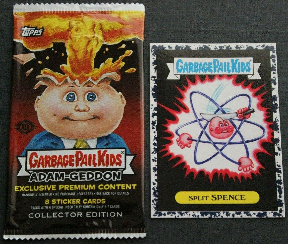Split SPENCE [Black] #6b Prices | Garbage Pail Kids Adam-Geddon | GPK Cards