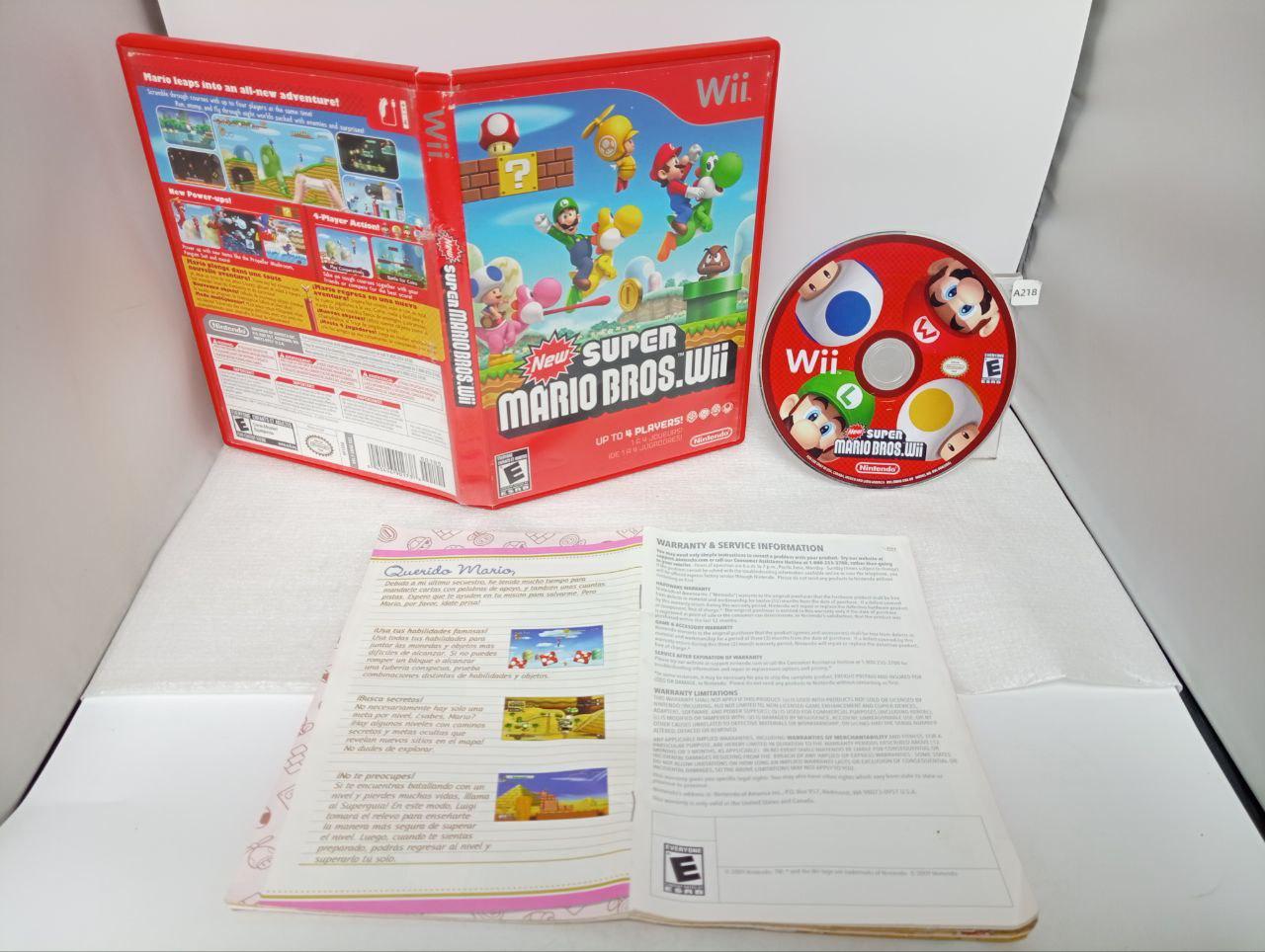 New Super Mario Bros. Wii | Item, Box, and Manual | Wii