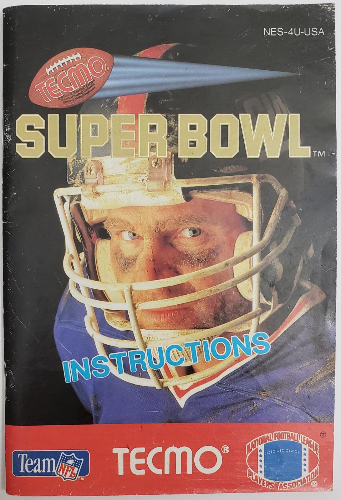 Tecmo Super Bowl | Manual only | NES