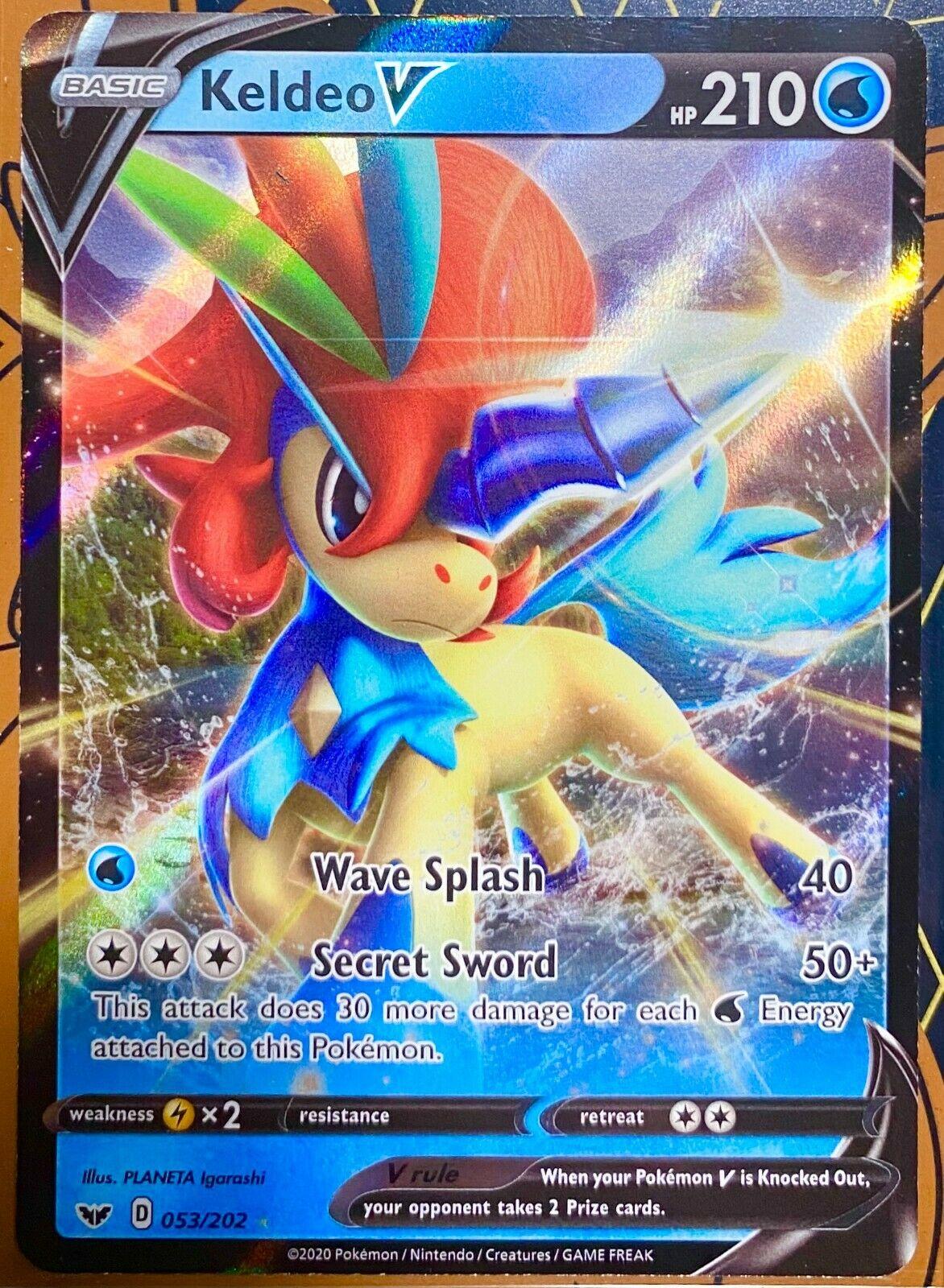 Keldeo V #53 Prices | Pokemon Sword & Shield | Pokemon Cards
