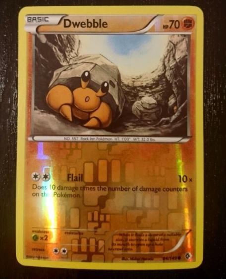 Dwebble [Reverse Holo] #84 Prices | Pokemon Boundaries Crossed ...
