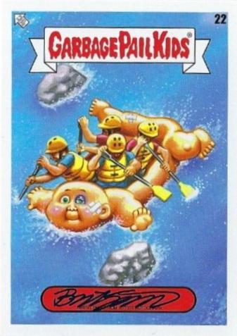 WYATT Water [Autograph] #22 Prices | Garbage Pail Kids Go on Vacation ...