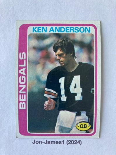 Ken Anderson | Ungraded | 1978 Topps