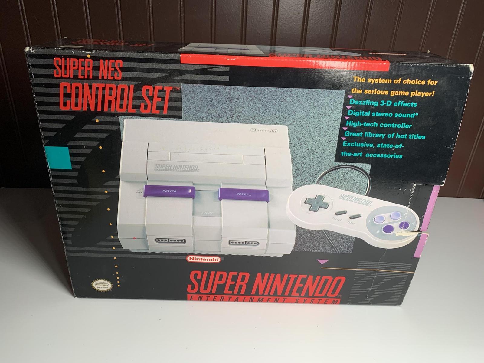 Super Nintendo System | Item, Box, and Manual | Super Nintendo