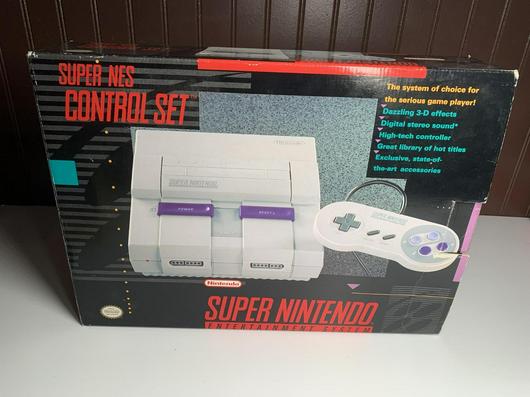 Super Nintendo System | Item, Box, and Manual | Super Nintendo