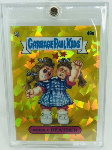 Double HEATHER [Gold] #49a Prices | Garbage Pail Kids 2020 Sapphire ...