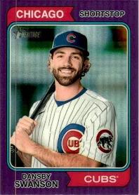Dansby Swanson #37 Prices | 2023 Topps Heritage | Baseball Cards