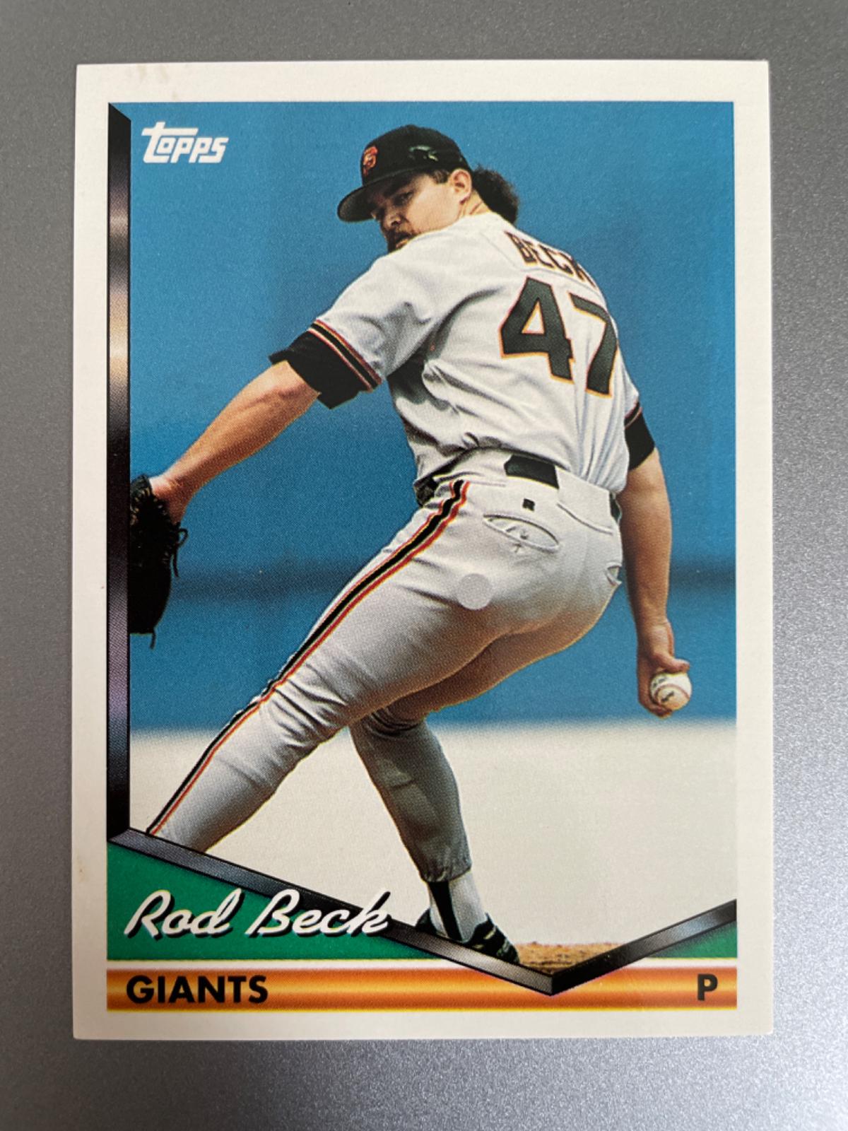 Rod Beck | Ungraded | 1994 Topps