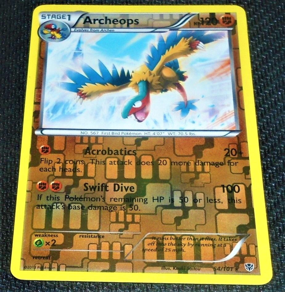 Archeops [Reverse Holo] #54 Prices | Pokemon Plasma Blast | Pokemon Cards