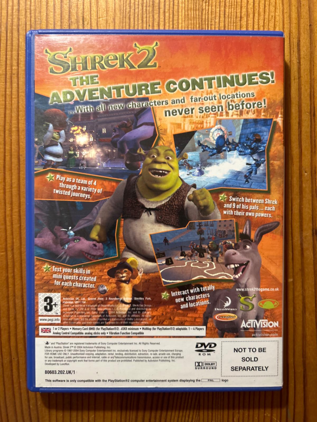 Shrek 2 [Bundle Version] Prices PAL Playstation 2 | Compare Loose, CIB ...