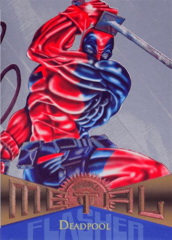 Deadpool [Silver Flasher] #92 Prices | Marvel 1995 Metal | Marvel Cards