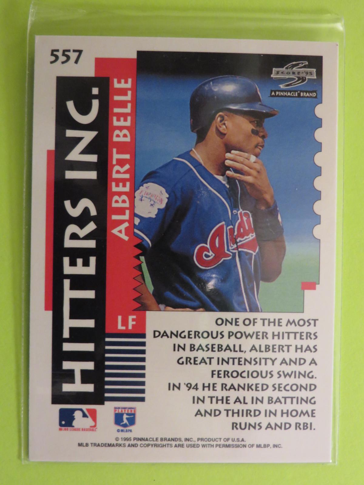 Albert Belle #557 Prices | 1995 Score | Baseball Cards