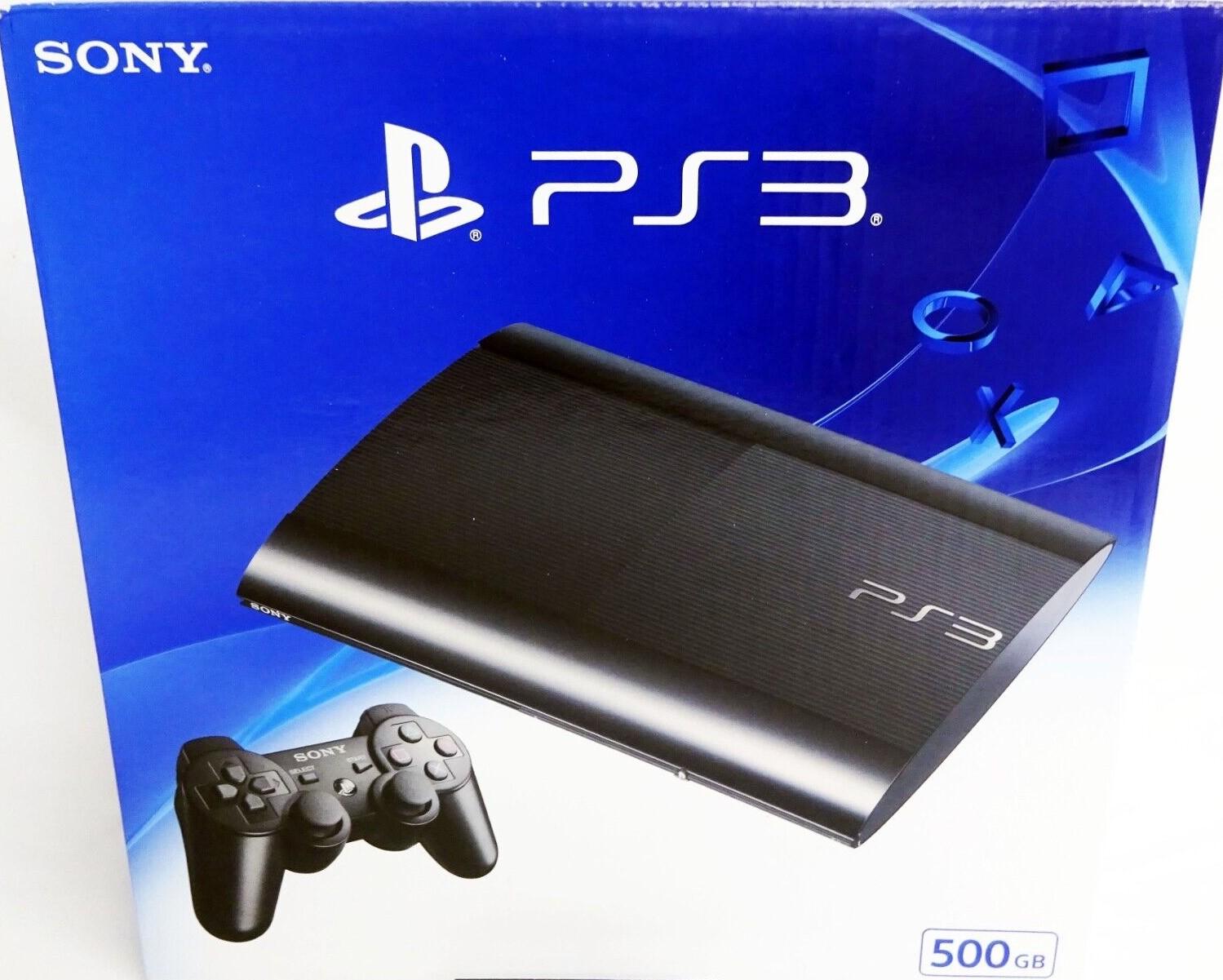 Playstation 3 Slim 500GB Charcoal Black Prices JP Playstation 3 ...