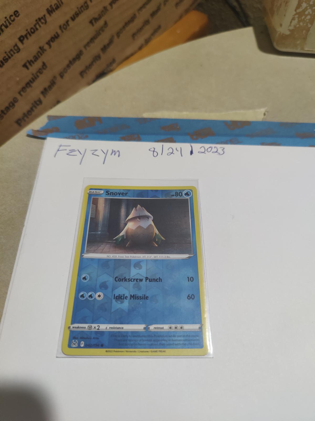 Snover [Reverse Holo] | Ungraded | Pokemon Lost Origin