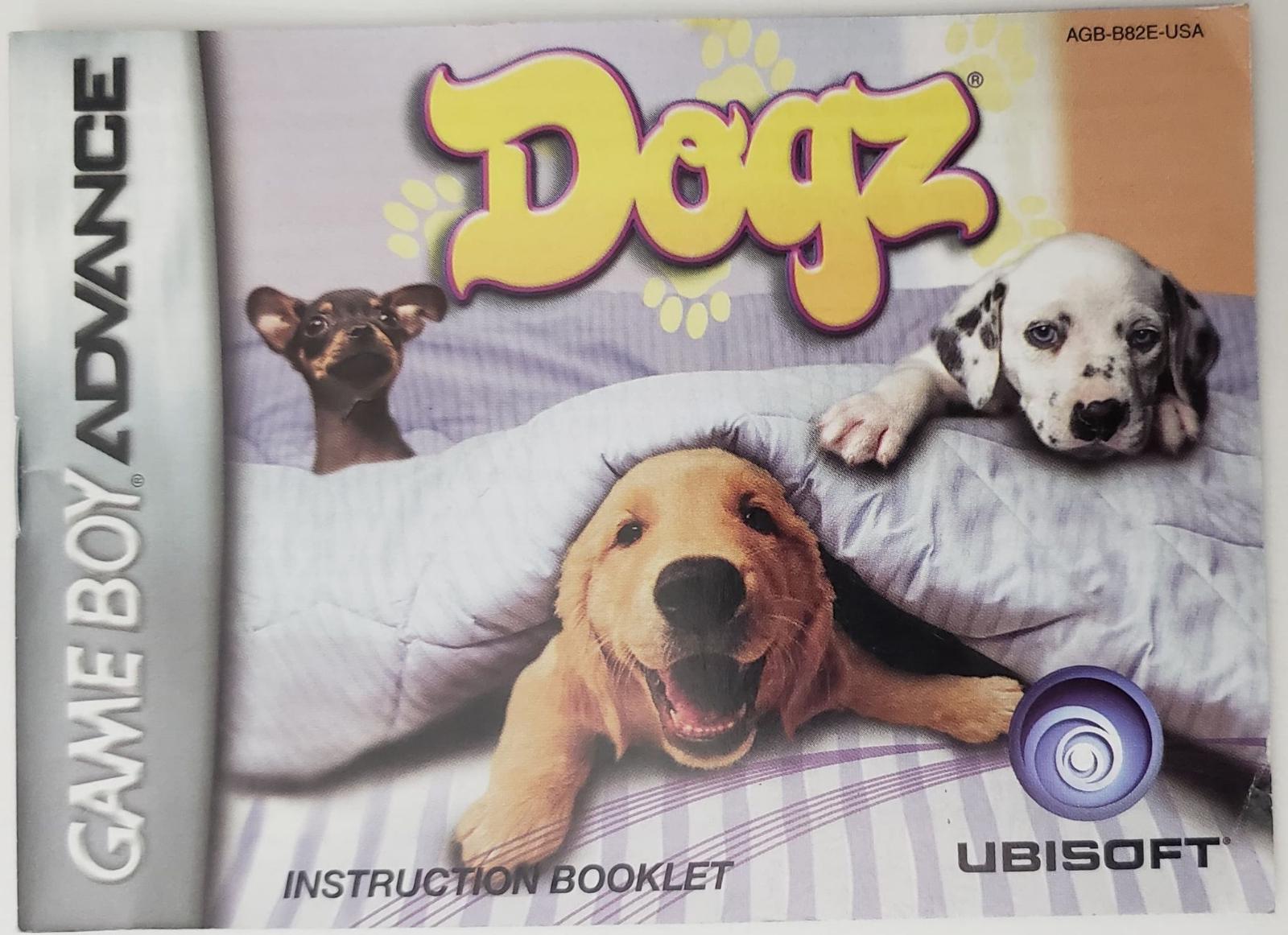 Dogz | Manual only | GameBoy Advance