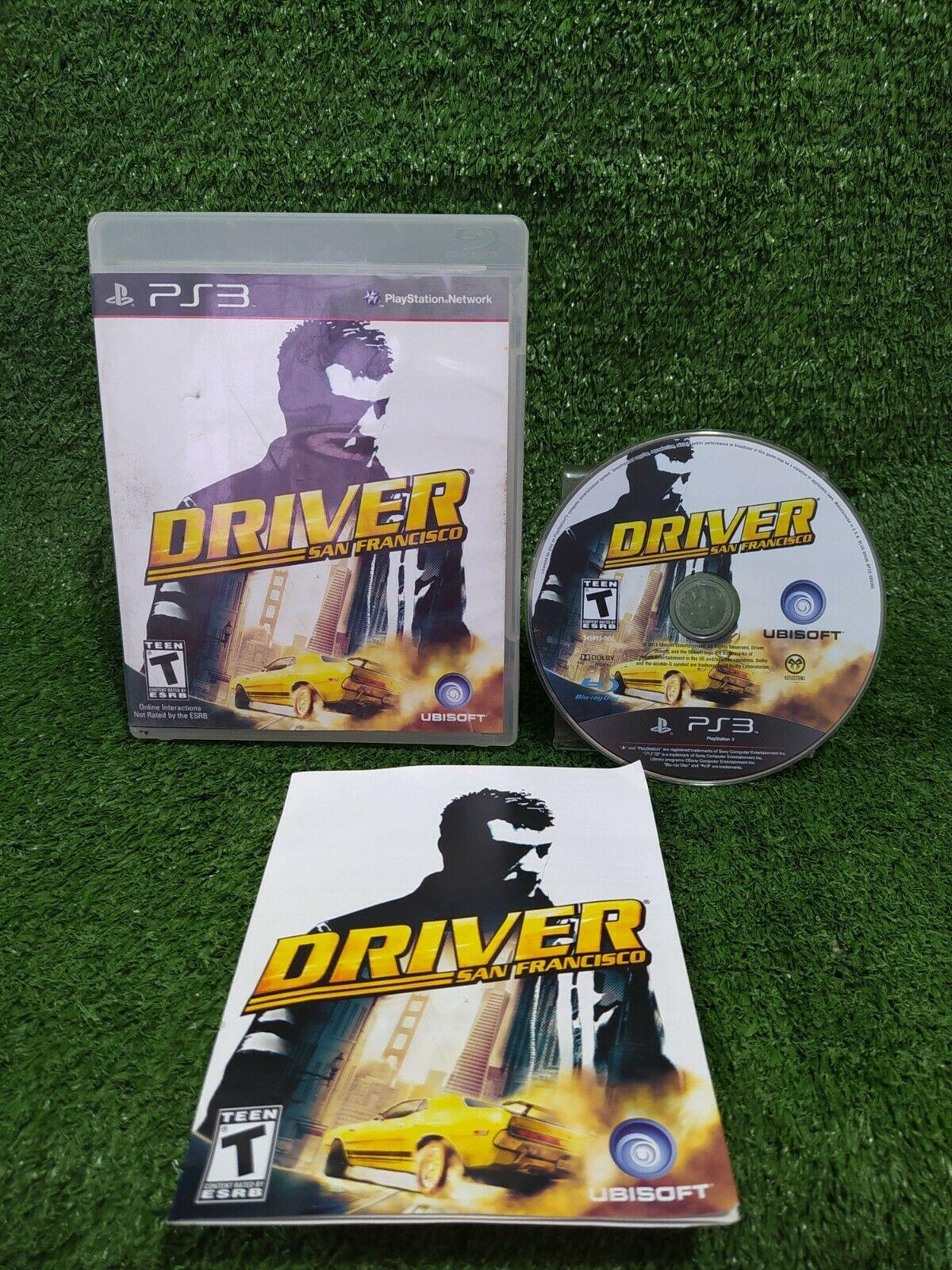 Driver: San Francisco | Item, Box, and Manual | Playstation 3