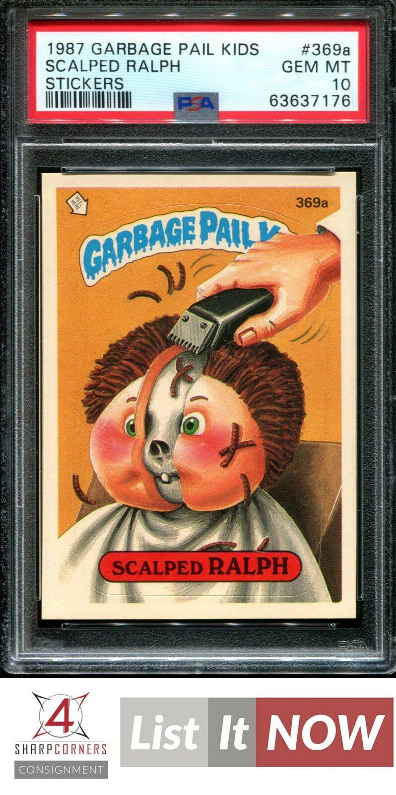 Scalped RALPH #369a Prices | 1987 Garbage Pail Kids | GPK Cards
