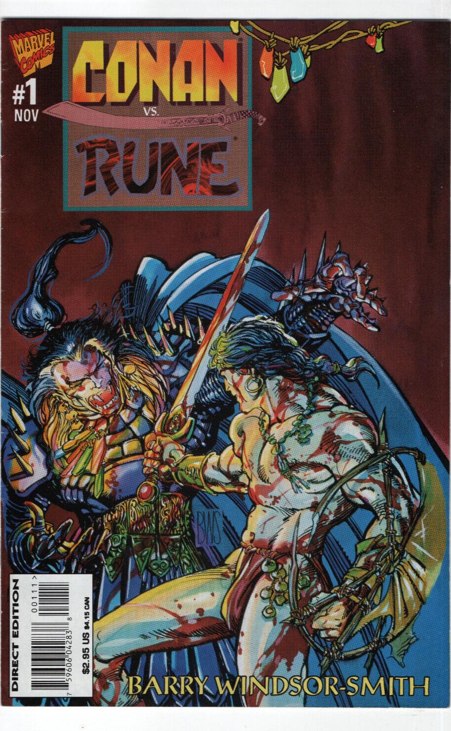 Conan Vs. Rune #1 (1995) Prices | Conan Vs. Rune Series