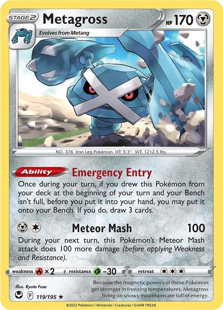 Metagross #119 Prices | Pokemon Silver Tempest | Pokemon Cards