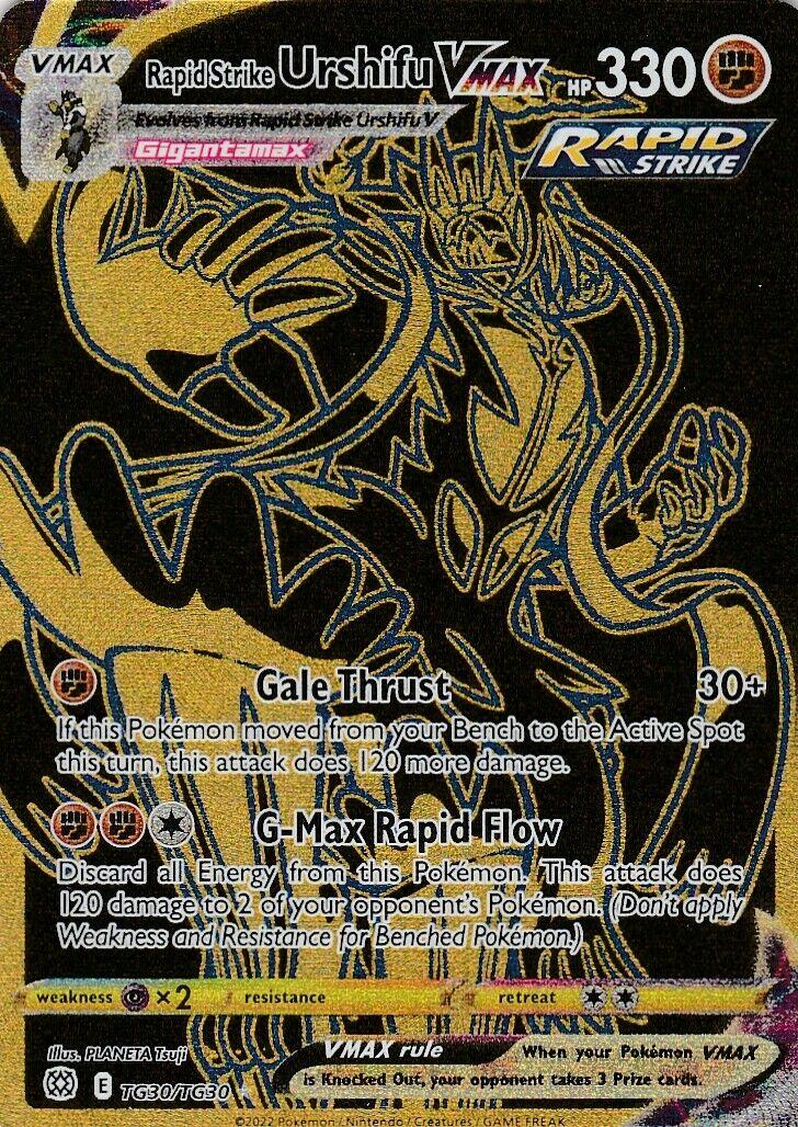 Rapid Strike Urshifu VMAX #TG30 Prices | Pokemon Brilliant Stars ...