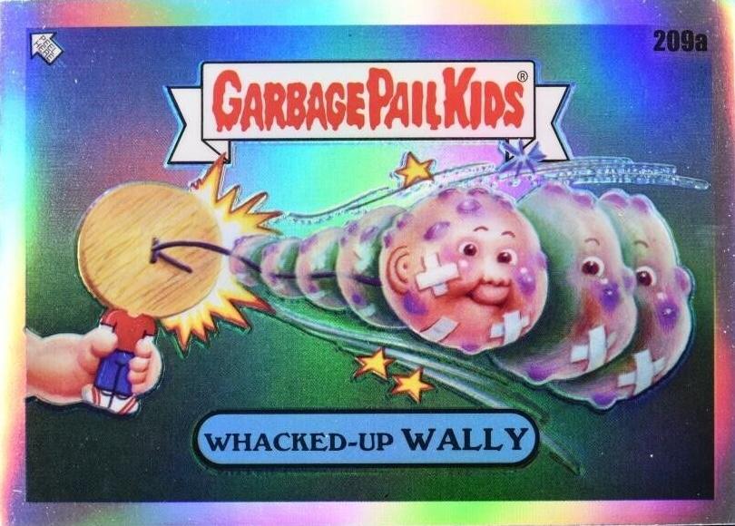 Whacked-Up WALLY [Refractor] #209a Prices | 2023 Garbage Pail Kids ...