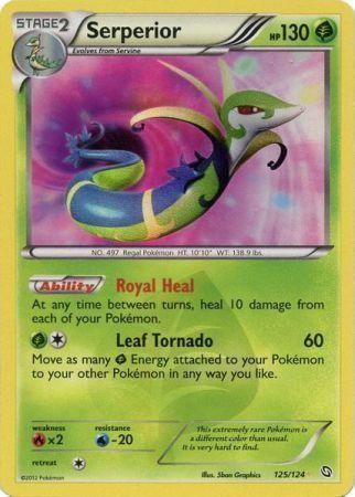 Serperior #125 Prices | Pokemon Dragons Exalted | Pokemon Cards