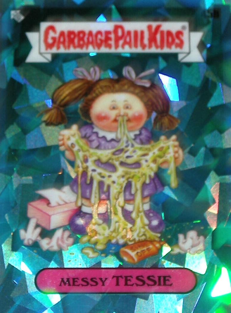Messy TESSIE [Teal] #45b Prices | Garbage Pail Kids 2020 Sapphire | GPK ...