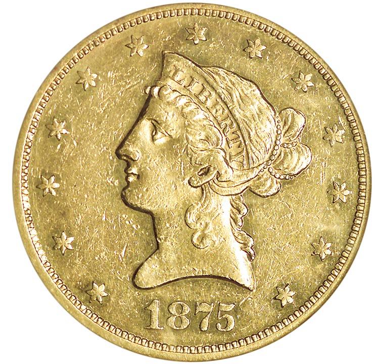 1875 Liberty Head Gold Eagle Prices | Ungraded, NGC, PCGS Values