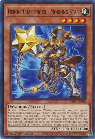 Heroic Challenger - Morning Star [1st Edition] | Ungraded | YuGiOh ...