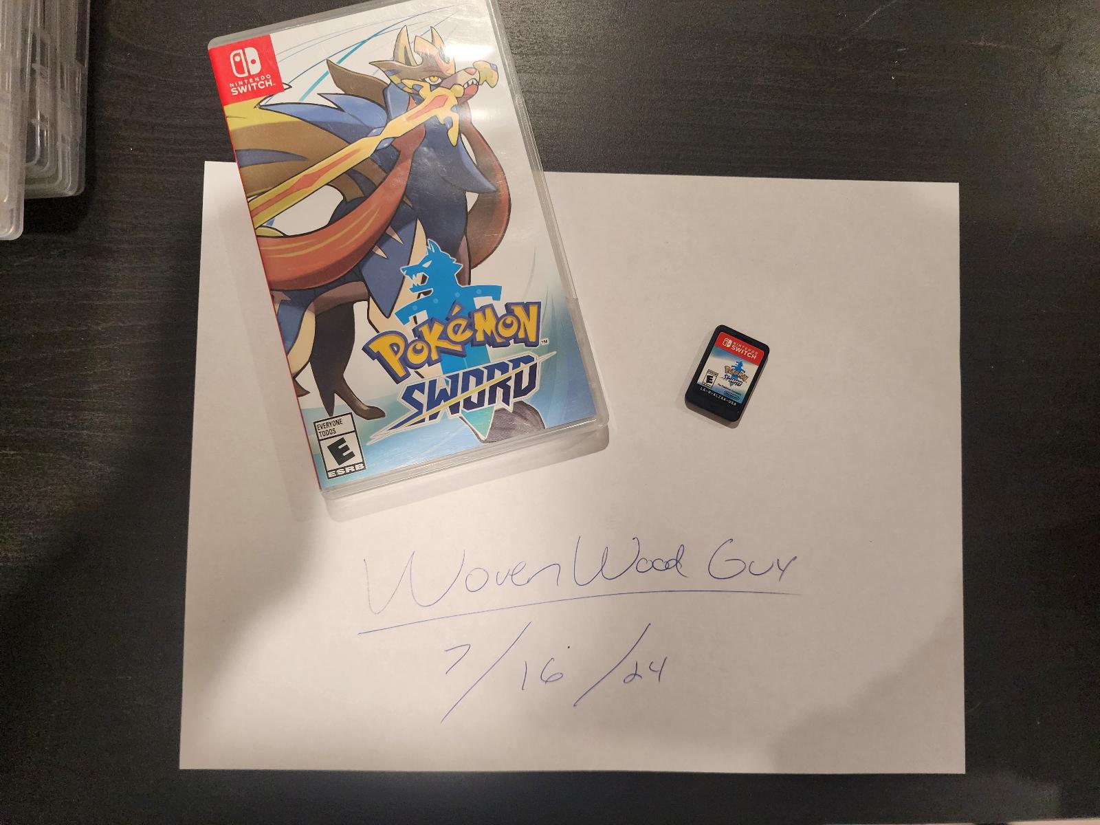 Pokemon Sword | Item, Box, and Manual | Nintendo Switch
